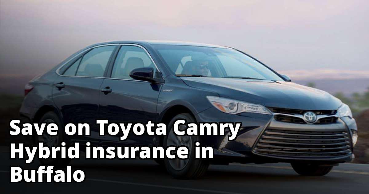 Toyota Camry Hybrid Insurance Rates in Buffalo, NY